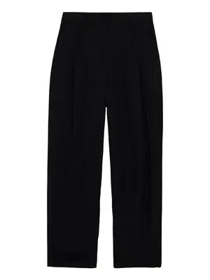 SIMKHAI Reid Silk Georgette Draped Pants