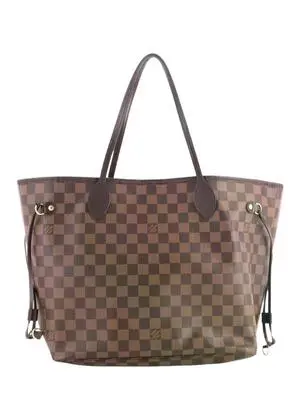 LOUIS VUITTON Neverfull Nm Damier Mm Tote Bag Brown