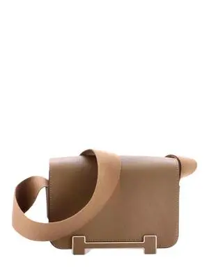 HERMÈS Geta Bag Chevre Mysore Shoulder Bag