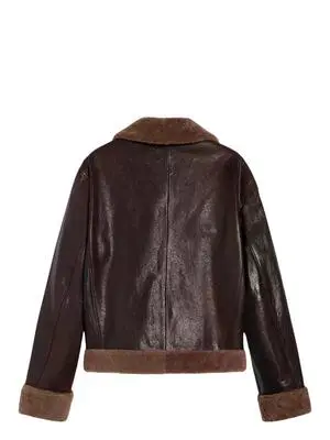 PENCE 1979 Zip-up Shearling Jacket