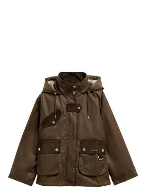 Barbour Willowmere Waxed Jacket Beech/ancient