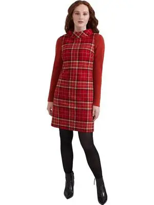 HOBBS LONDON Mila Sleeveless Check Dress