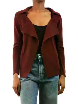 MAX MARA Open-front Wool Cardigan