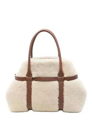 Loro Piana Small Ghiera Tote Bag Neutrals