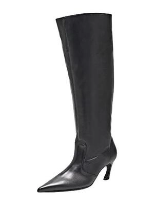 SCHUTZ Lexi Mid Slouch Boots Women's Boots Black