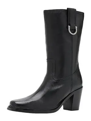 THE FRYE COMPANY Sedona Mid D-ring Women's Boots Caramel Black