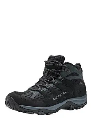 Merrell Accentor 4 Mid Waterproof Men's Hiking Boots Loden Black