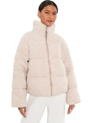 UGG Vareta Knit Puffer Jacket Women's Jacket Bluff Bluff