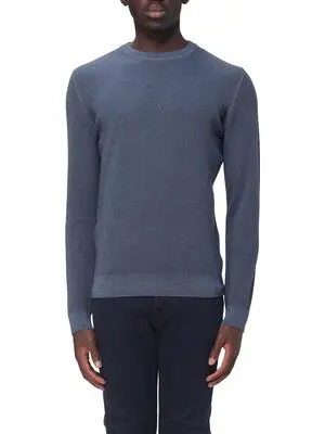 BROOKSFIELD Slim Fit Long-sleeved Crewneck Jumper Avion
