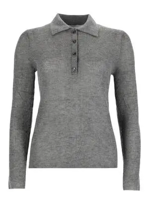 ASPESI Polo In Maglia Di Lana