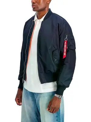 ALPHA INDUSTRIES Ma-1 Heritage Zip-up Bomber Jacket