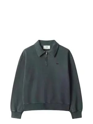 MAISON KITSUNÉ Profile Fox Cotton Sweatshirt