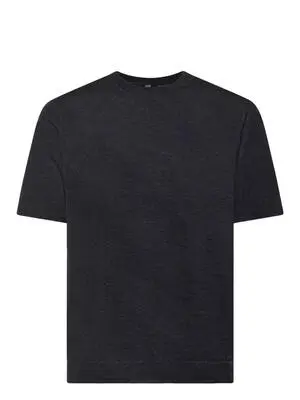 ALPHA STUDIO Fine-knit Wool T-shirt