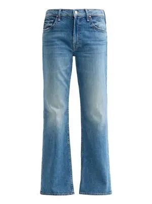 MOTHER The Bookie Sneak Mid-rise Jeans