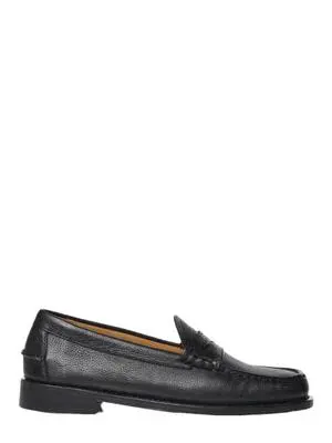SEBAGO Ravenna Grainy Leather Loafers