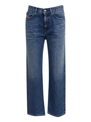 DIESEL® Diesel High-Rise Straight-Leg Jeans