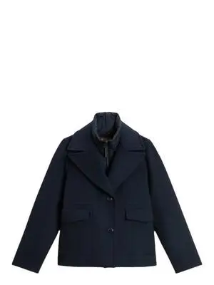 WOOLRICH Melton Button-fastening Jacket