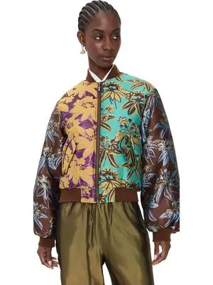 ALEMAIS Bodie Jacquard Bomber Jacket