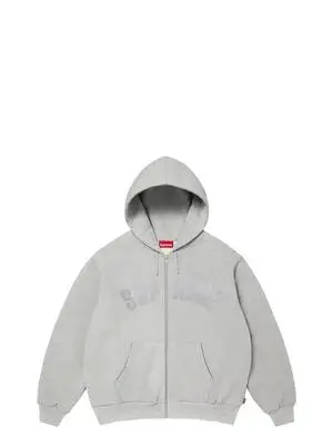 Supreme Arc Zip-up Hoodie Grey
