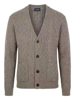 DRUMOHR Ribbed-knit Cardigan