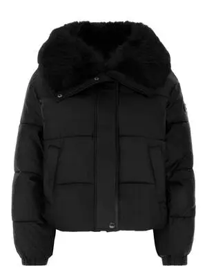 MICHAEL KORS Faux-fur Collar Padded Jacket