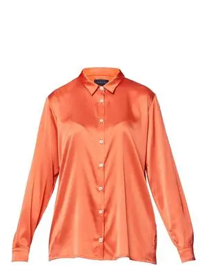 HELEN MCALINDEN Elsie Silk Utility Shirt