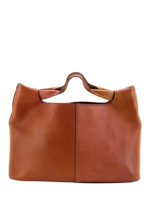 THE ROW Camdem Bag Leather Satchel - Brown