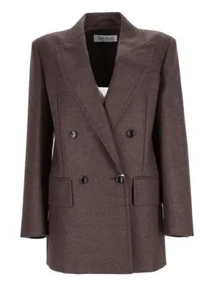 Max Mara Max Mara Women Giacca Doppiopetto Olimpia Gray