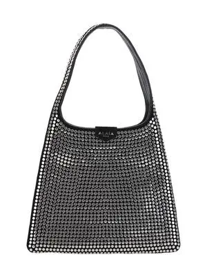 Alaïa Alaia Women Black Shoulder Bag With All-Over Studs And Front Magnetic Closure In Leather For Women Multicolor