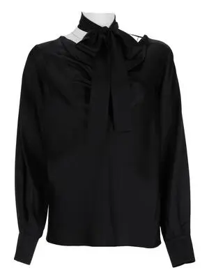 Max Mara Max Mara Women Blusa In Raso Di Seta Cream