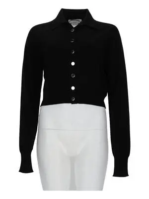 Sportmax Cardigan Lirica In Lana - Black