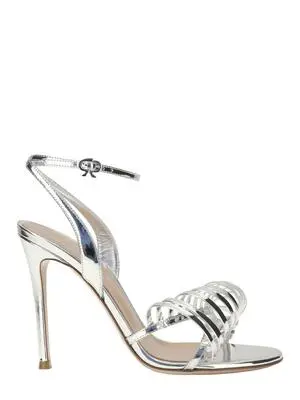 GIANVITO ROSSI Metarge Sandals - Silver