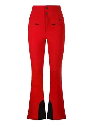 PERFECT MOMENT Logo-embroidered Flared Ski Pants
