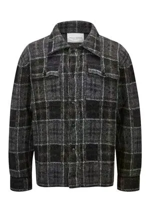ROBERTO COLLINA Check-pattern Button-up Shirt