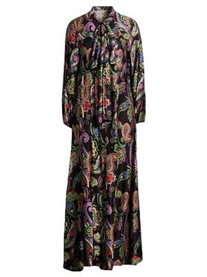CONNOR & BLAKE Woman Maxi Dress Black Size S Viscose