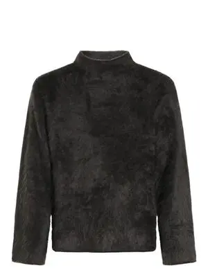 LISA YANG Turtleneck Sweater Black