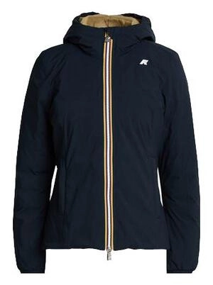 K-WAY Woman Puffer Midnight Blue Size S Polyester