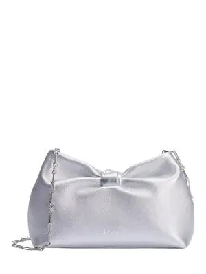 Dior DiorOr Small Dior Bow Bag Silver