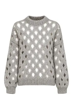 BRUNELLO CUCINELLI Long-sleeved Knit Top