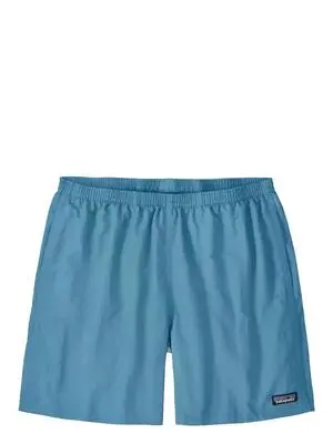 Patagonia Elasticated Logo-patch Shorts Blue