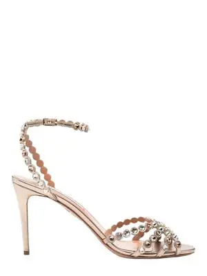 AQUAZZURA Tequila 85 Sandals With Stones