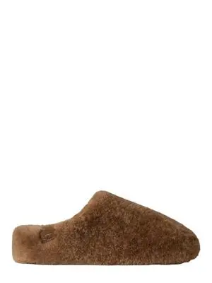 UGG Elea Fluffed Shearling Slip-on Brown