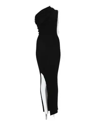 Rick Owens Abito Athena In Maglia - Black