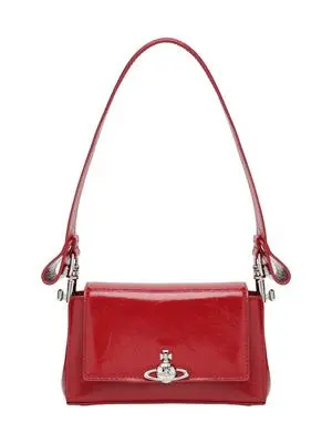 VIVIENNE WESTWOOD Vivienne Westwood Hazel Small Red Leather Bag Women