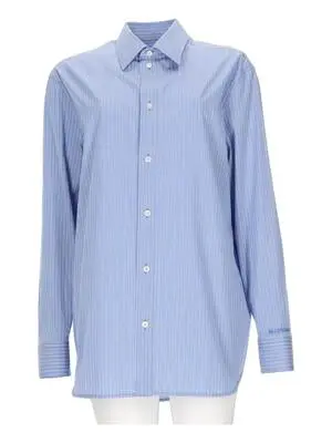Balenciaga Balenciaga Women Camicia In Popeline Tecnico Ultra Fine Multicolor
