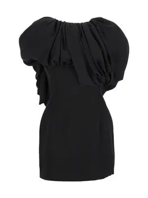 MAGDA BUTRYM Magda Butrym Women Mini Abito Con Scollo A Sbuffo