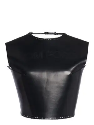 TOM FORD Nappa Lambskin Open Back Top