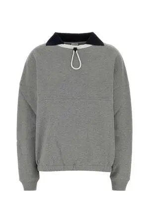LOEWE Loewe Women Grey Cotton Sweatshirt