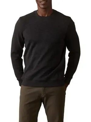 THE NORMAL BRAND Puremeso Fleece Pullover Sweater Phantom