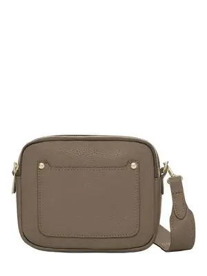 BETSY & FLOSS Neutrals Sienna Crossbody Bag - Dark Taupe Black/yellow